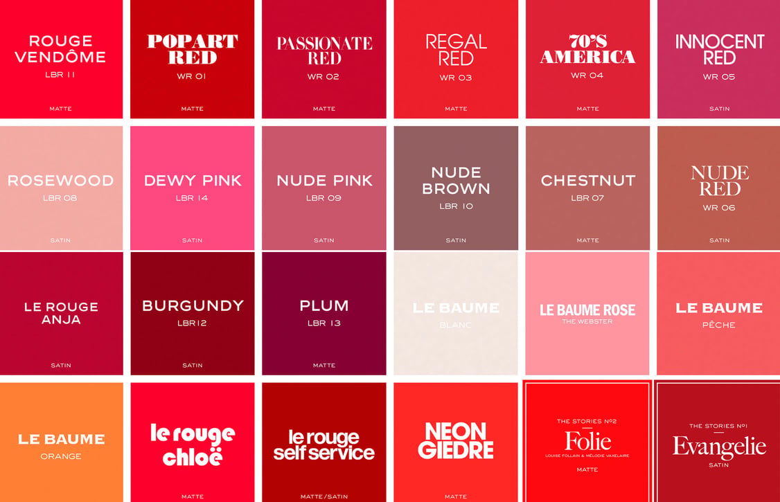 la bouche rouge